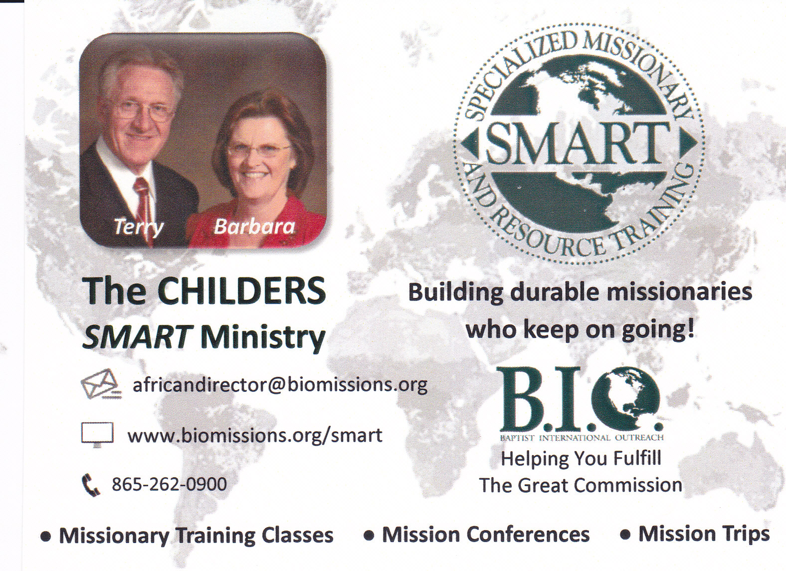 Childers, Terry & Barbara | Lighthouse Baptist Church